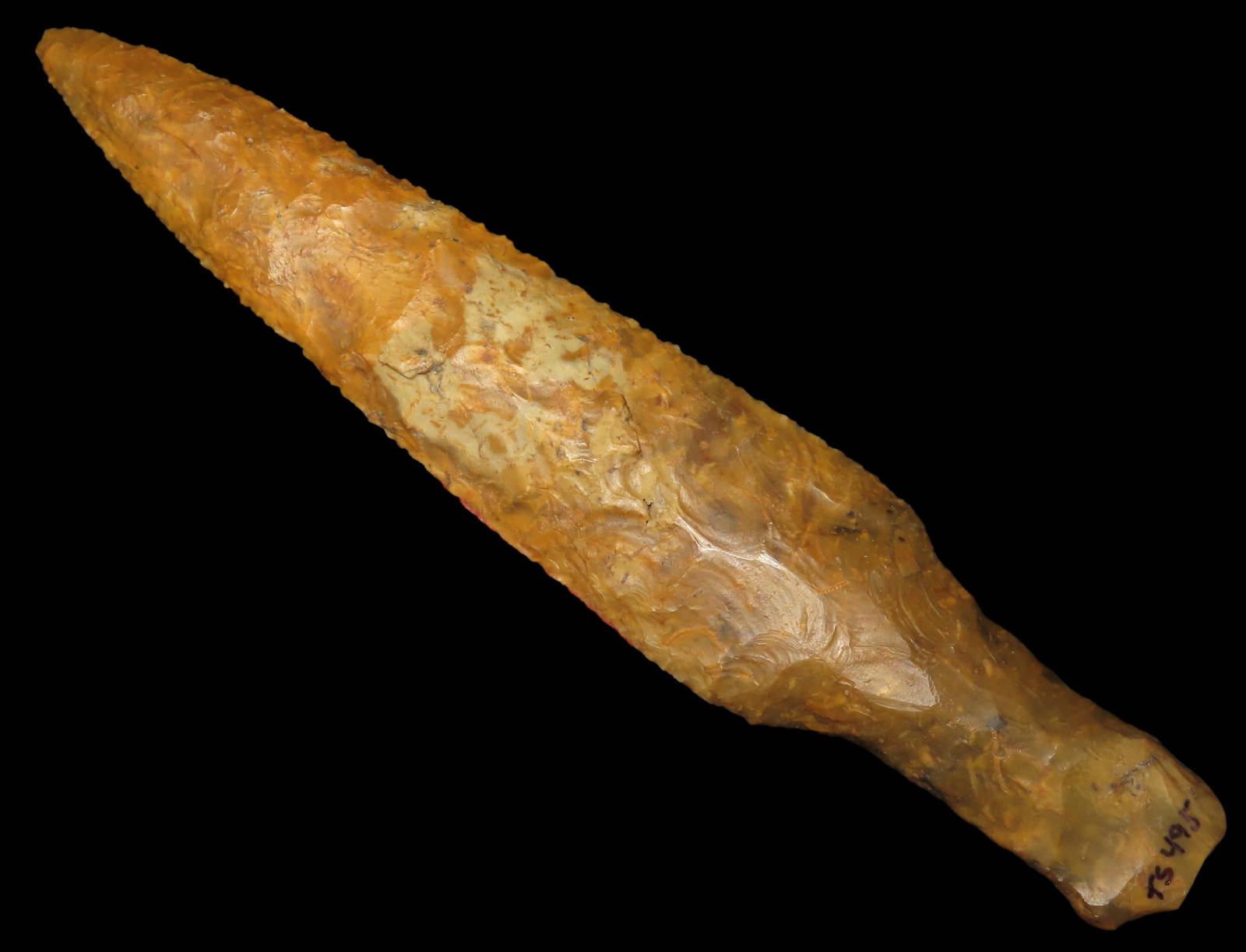 7 5/8" Danish Knife, Bennett Coa, Found In Denmark, Ex Duane Schneider ...