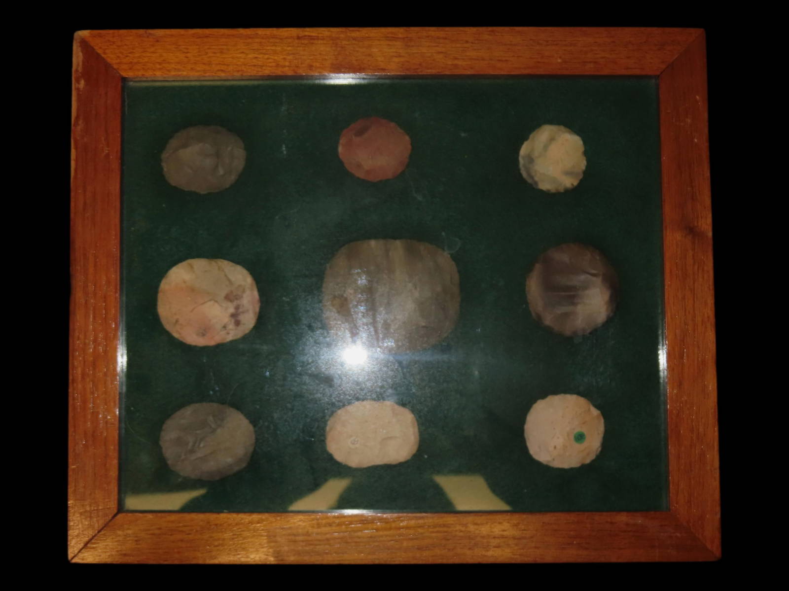 16" X 13" Frame Of Lincoln Co.,illinois Bird Points, Ex Brian Wrage ...