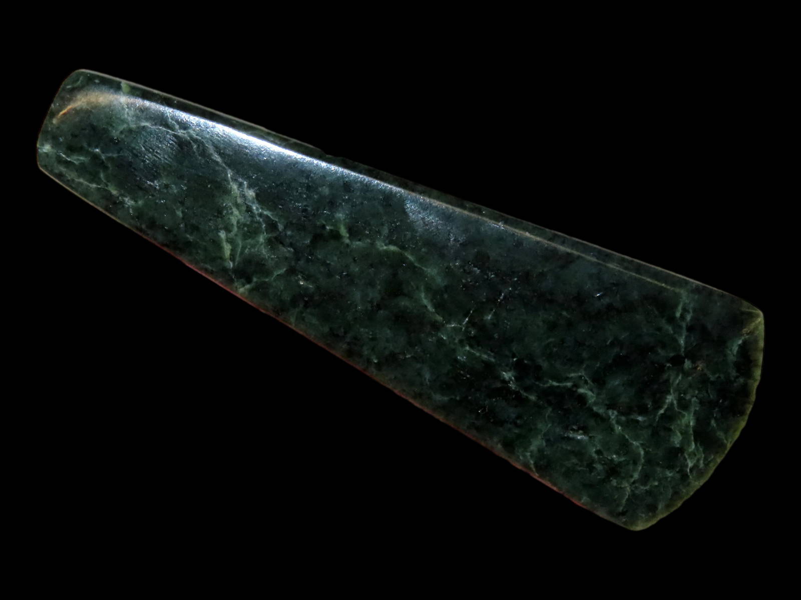 4" Translucent Olmec/mayan Jade Celt, Outstanding Polish, Pre-columbian ...