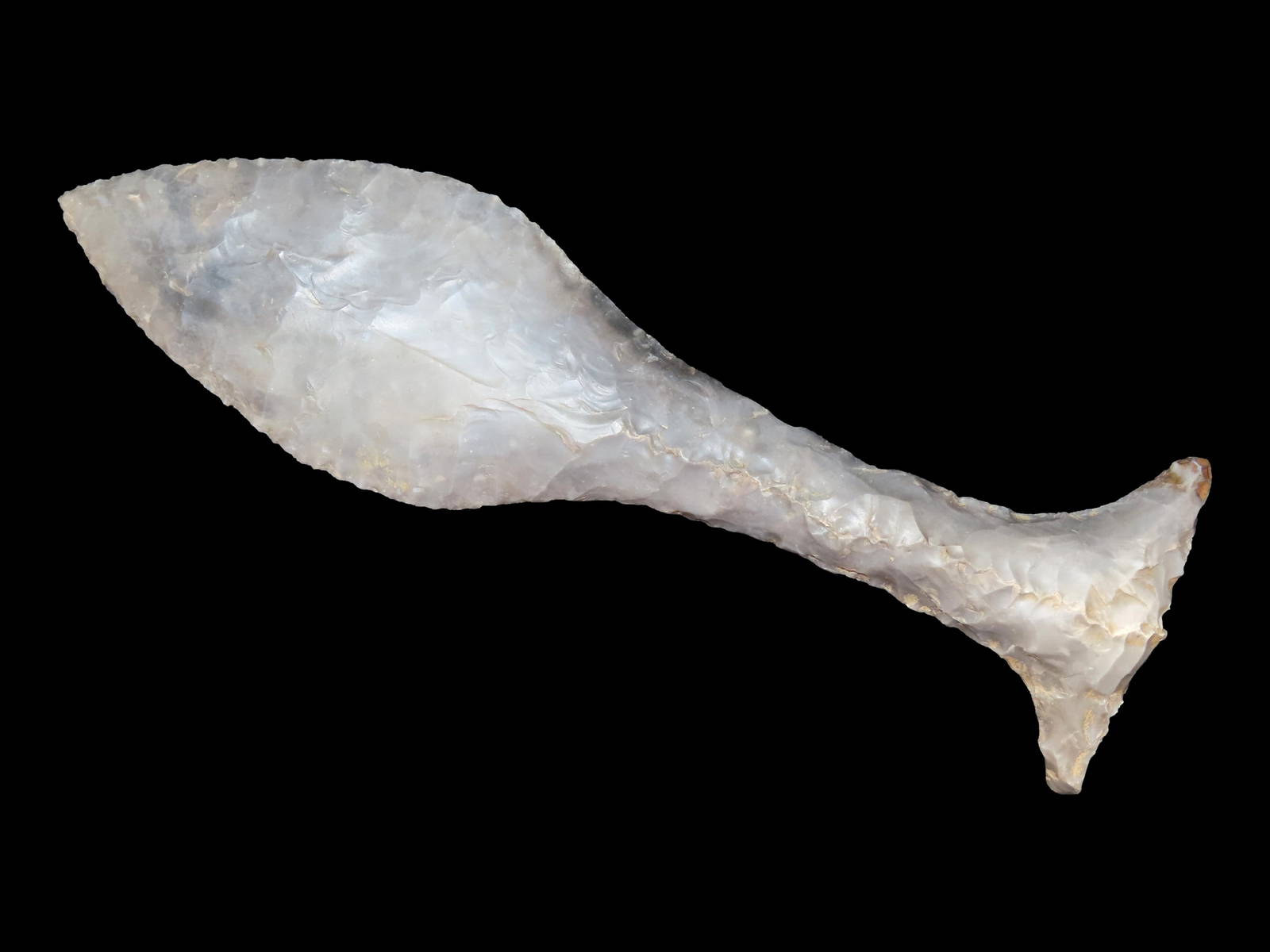 9 1/2" Neolithic Dagger, Motley Coa, Found In Denmark Auction