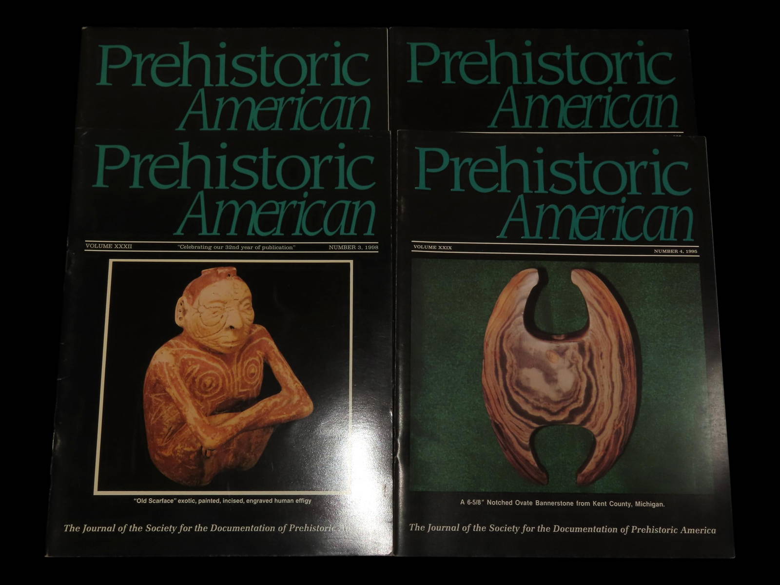 Lot Of 4 Prehistoric American Journals From The 1990's, Tons Of Great Pictures And Articles ...