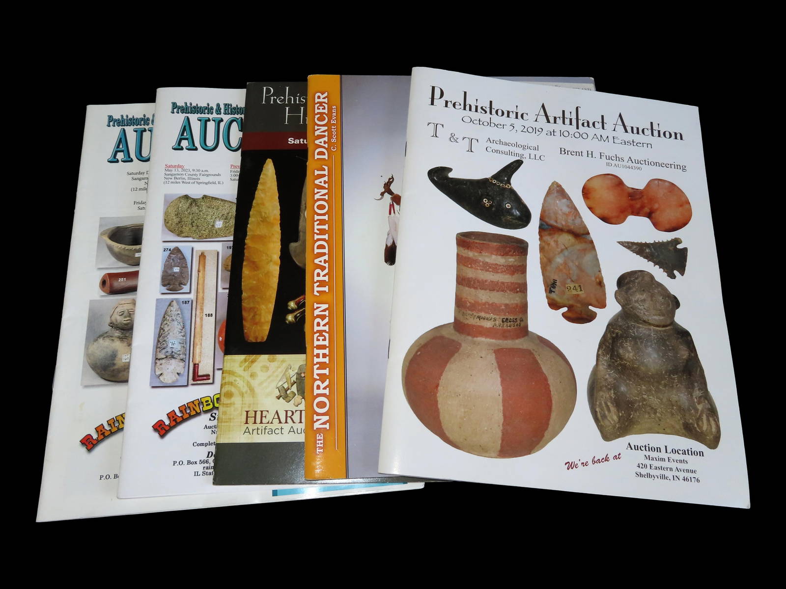 Misc. Auction Catalogs, T&t, Heartland, Rainbow Traders, 5 Total - Jun ...