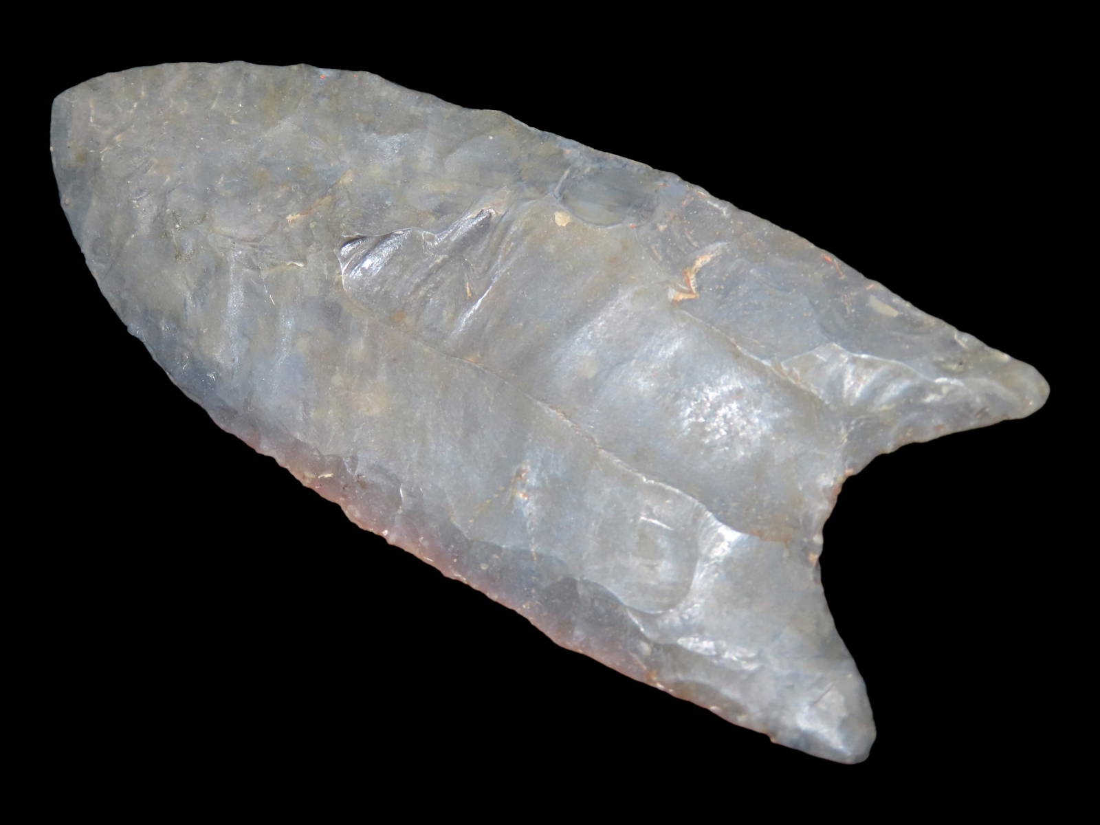 3 5/16" Clovis Restored Tip And Ear Ky Auction