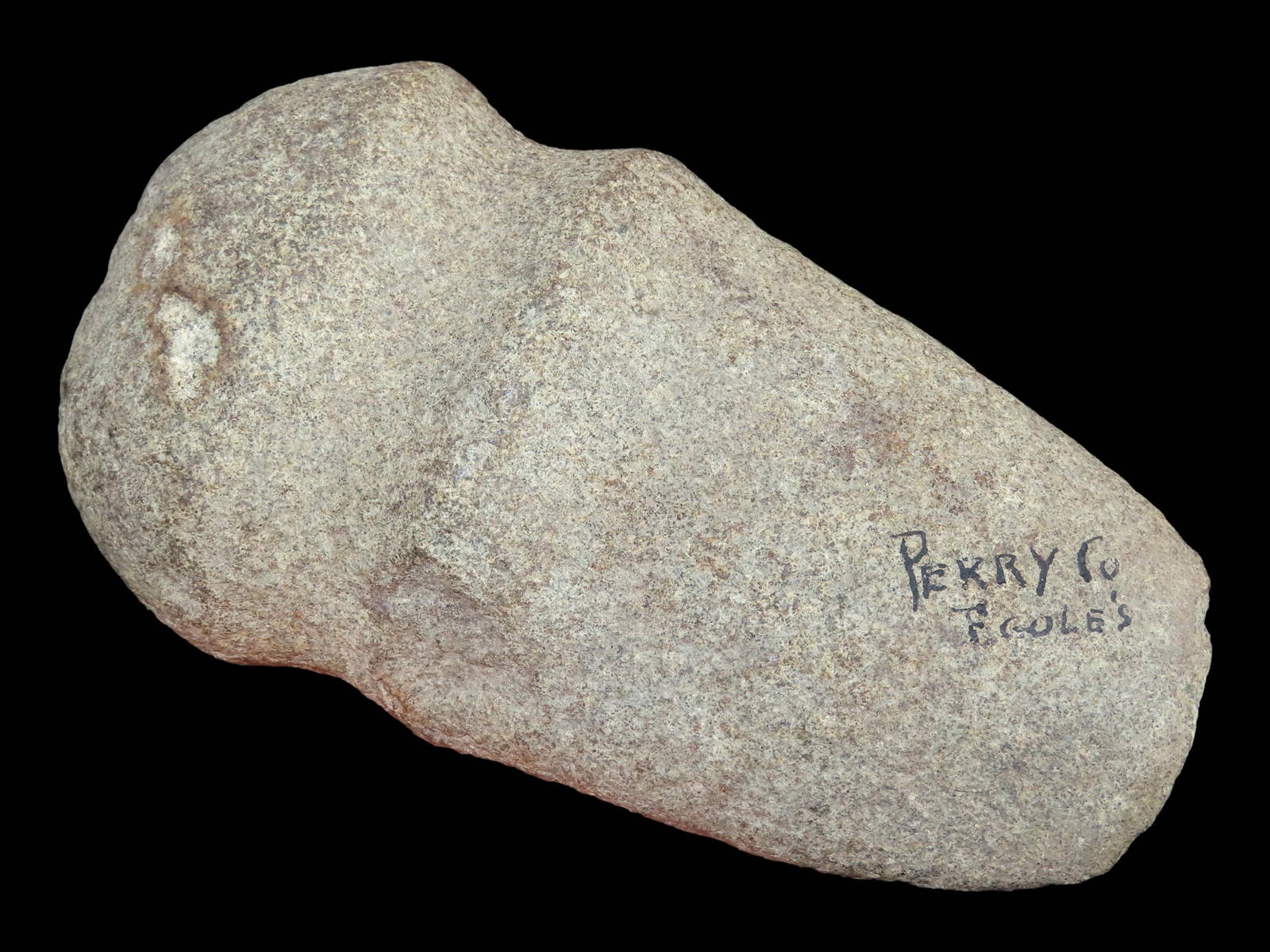 6 5/8" Full Grooved Axe., Perry Co., Illinois Auction