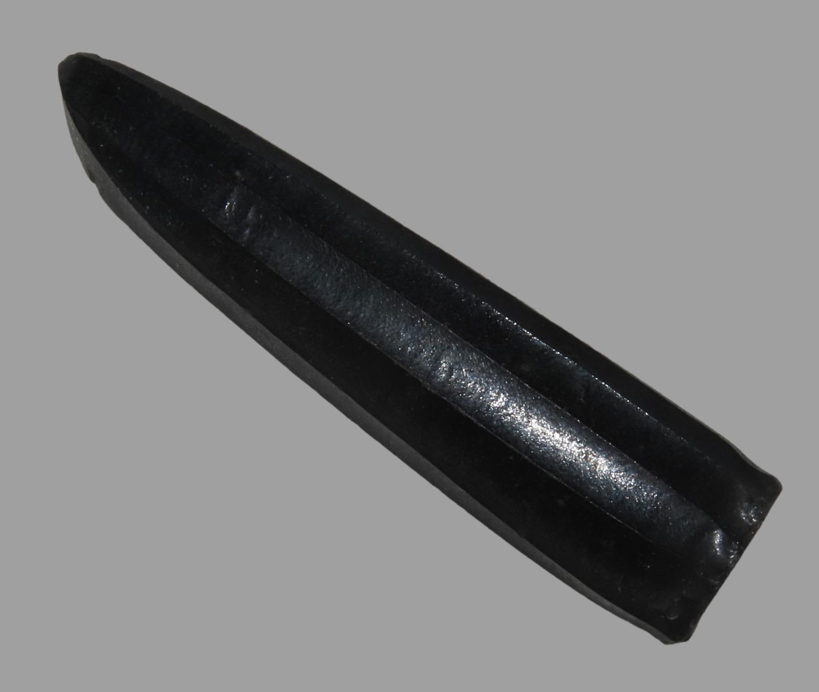 3 5/16" X 1/2" " Pre-columbian Obsidian Blade Core, Aztec Culture 900 ...