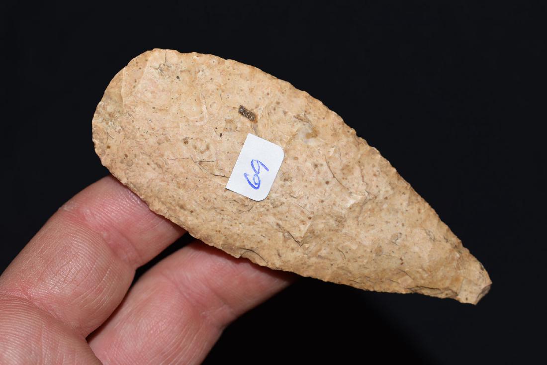 Ralls Co, Missouri Burlington Chert Blade