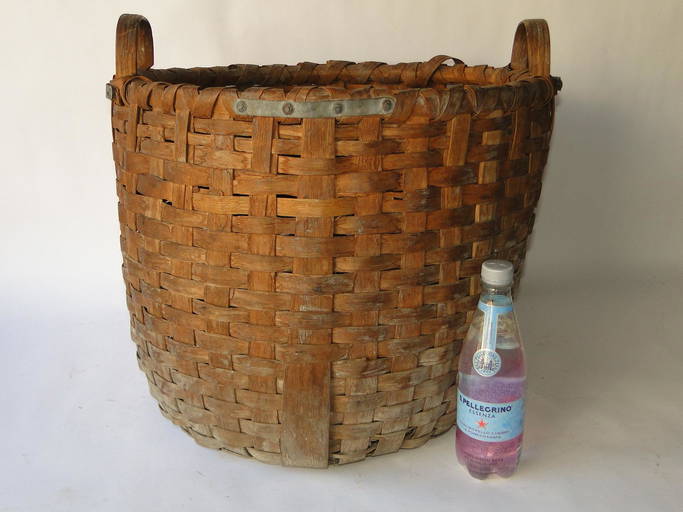 LARGE 18TH C TWO HANDLED SPLINT BASKET - Dec 04, 2021 | D.L. Straight ...