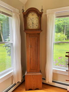 Silas Hoadley Tall Case Clock