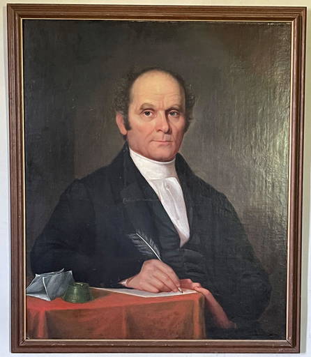 EARLY PORTRAIT OF A GENTLEMAN WRITING (#0173) on Oct 22, 2022 | D.L ...