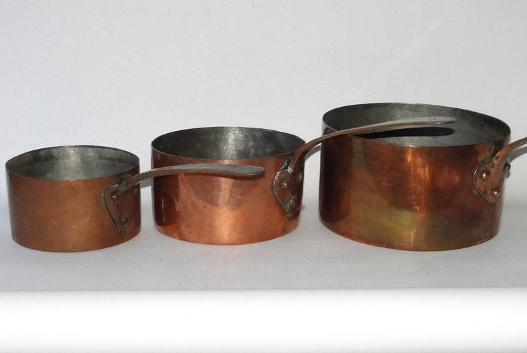 GROUPING OF GRADUATED COPPER POTS - Dec 03, 2022 | D.L. Straight ...
