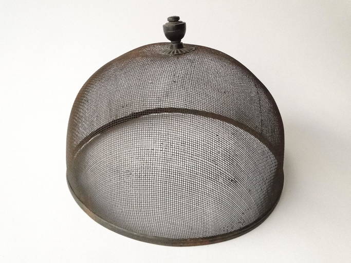 Circa 1890 Shoo Fly Wire Mesh Food Cover
