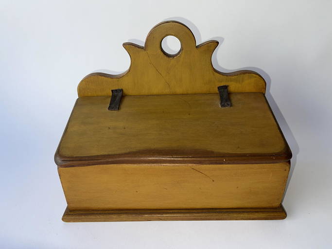 MUSTARD PAINTED HANGING CANDLE BOX (#0393) on Dec 03, 2022 | D.L ...