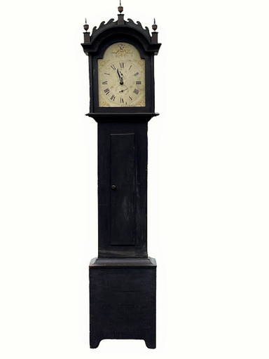 Signed Hoadley Plymouth Connecticut Tall Case Clock
