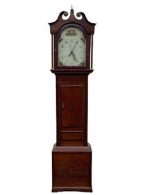 Herschede 9 Tube Grandfather Clock, Model 239