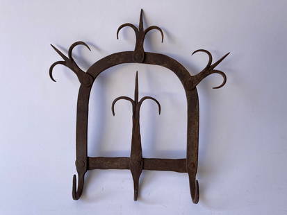 Forged Iron Hanging Implement Rack