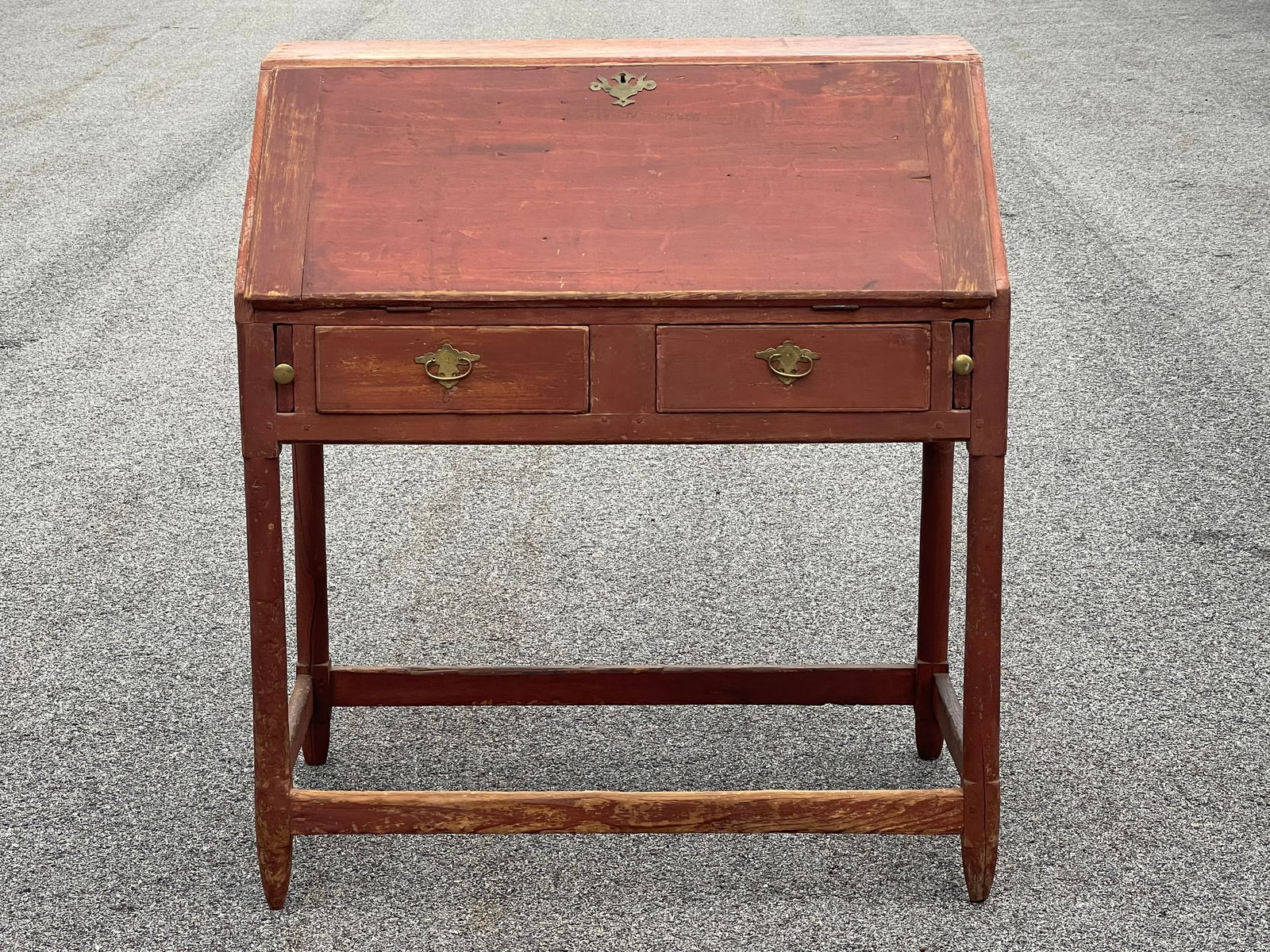 Early William And Mary Desk On Frame Auction