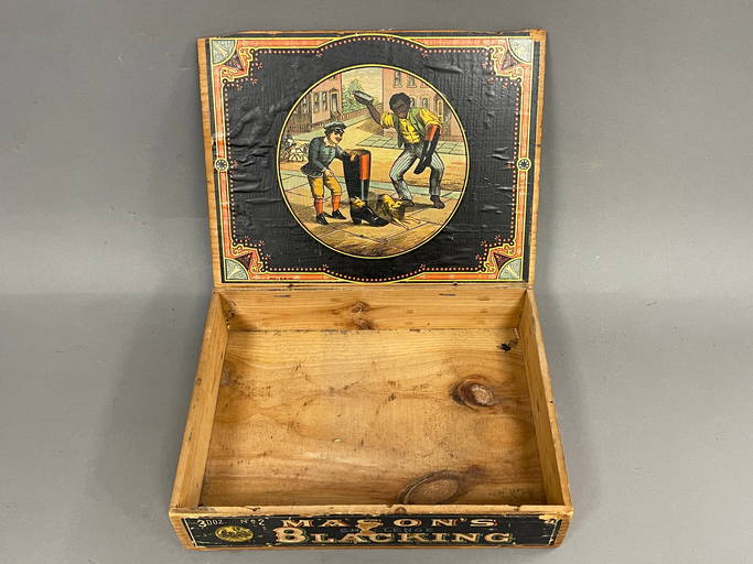Mason Blacking Shoe Polish Box