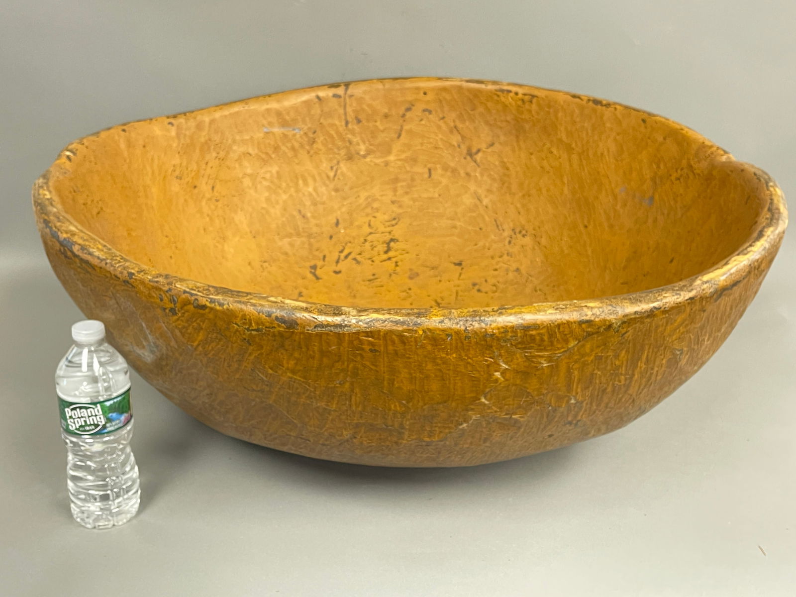 Huge Painted Native American Bowl Auction