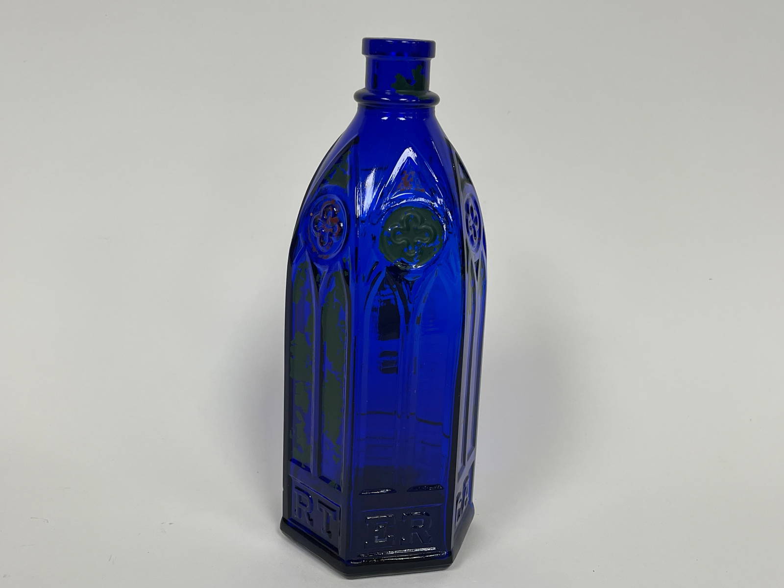Cobalt Blue Carter's Ink Master Ink Bottle Auction