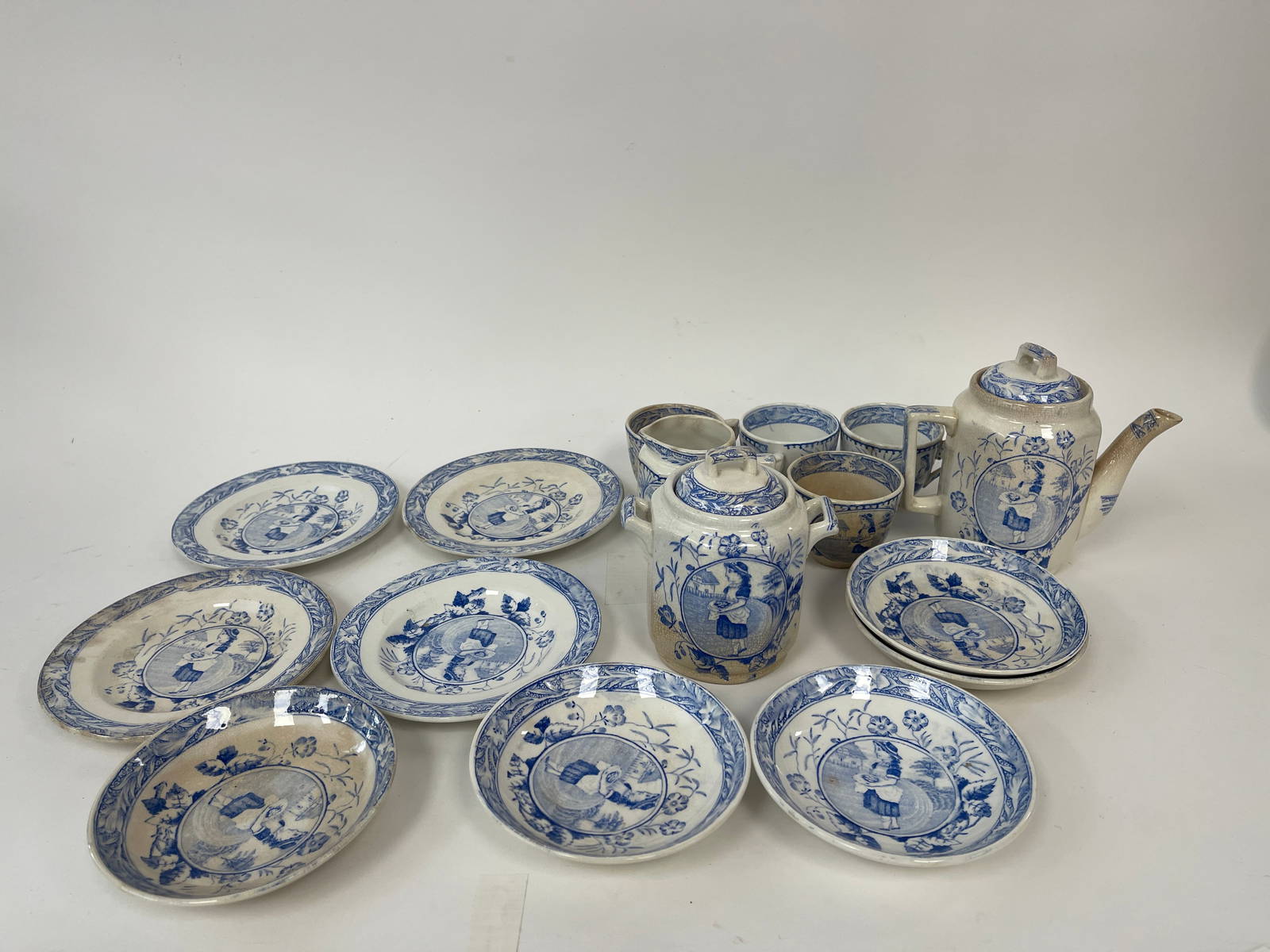 Misc Holloware Tea Set Auction