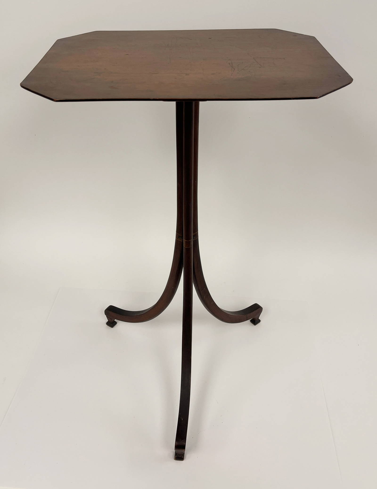 Unusual Federal Period Candle Stand Auction