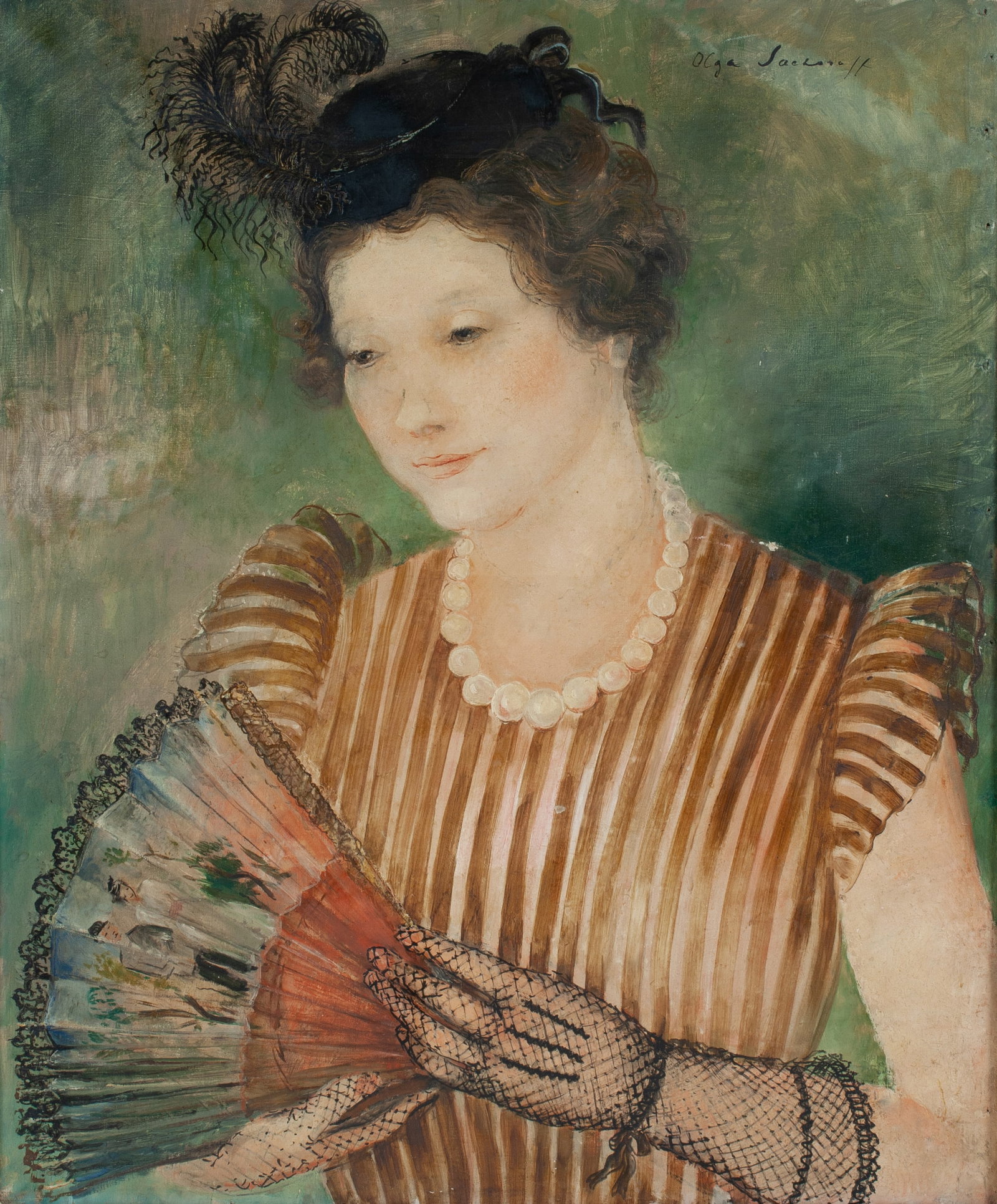 Olga Sacharoff (1889-1967) French Russian Impressionist Painting - Jun ...