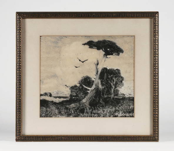 William Ritschel Rare Monotype Of Carmel, California