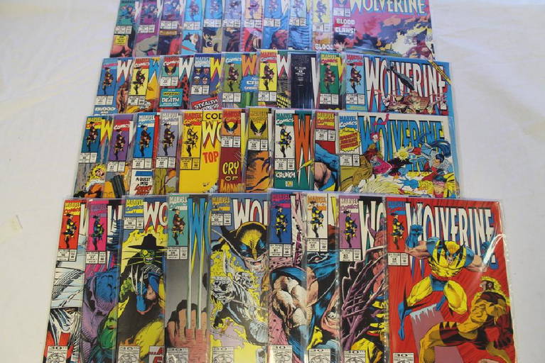 Lot Of Early Wolverine Comic Books