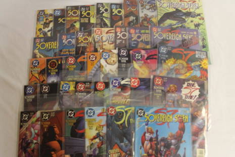 Sovereign Seven Comic Book Lot
