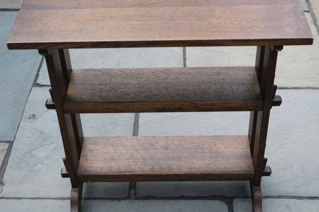 Roycroft Little Journeys Bookshelf, Original Signed