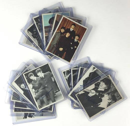 Set Of Topps 1960s Beatles Bubblegum Trading Cards