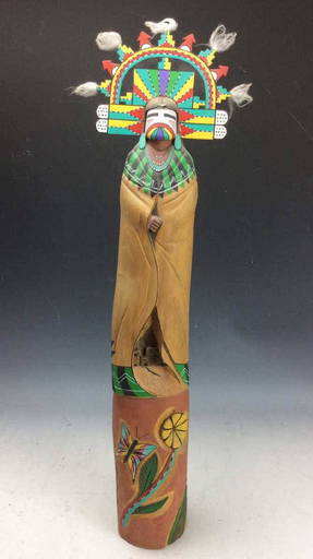 Native American Hopi Butterfly Maiden Kachina Hand