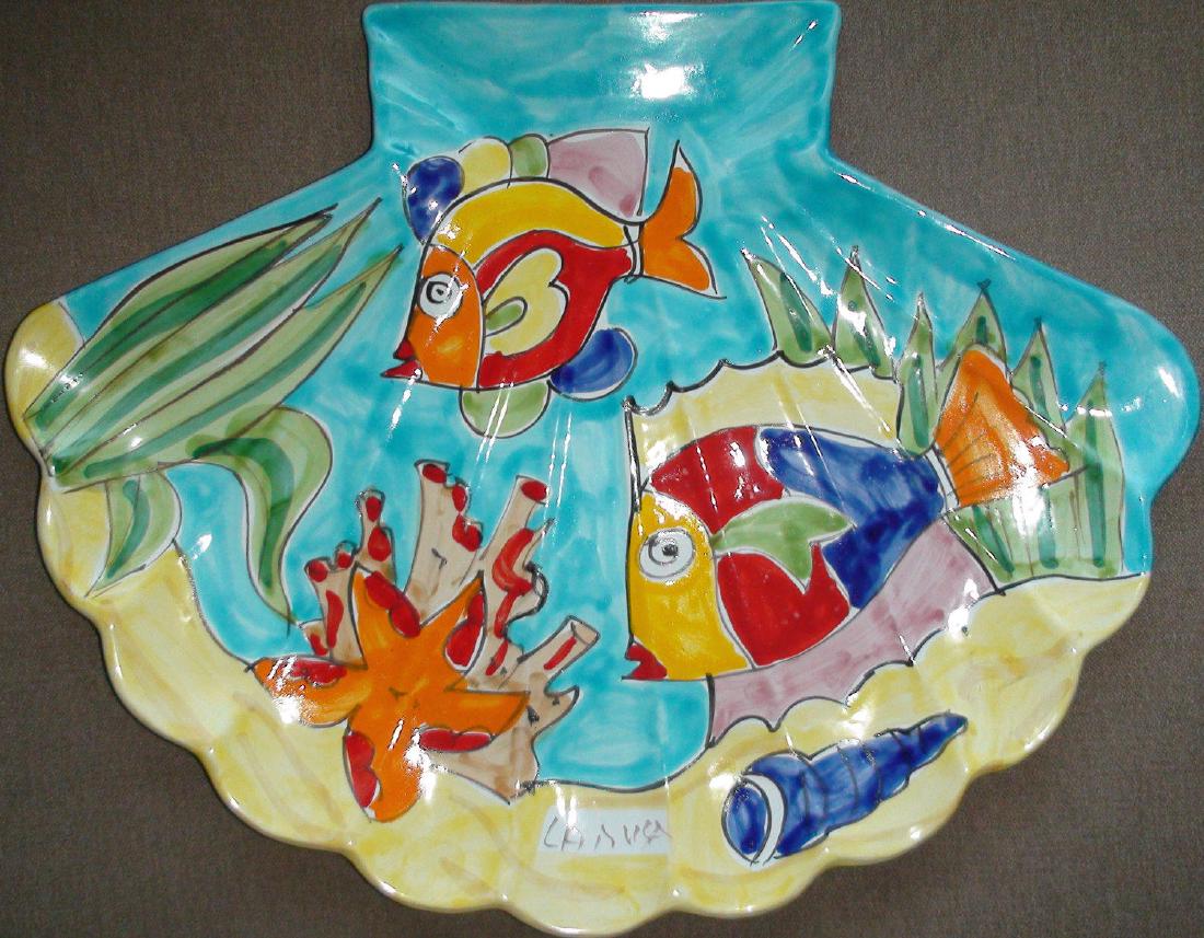 Nino Parrucca Italian Pottery Platter 18 Inches Italy - Sep 16, 2017 ...