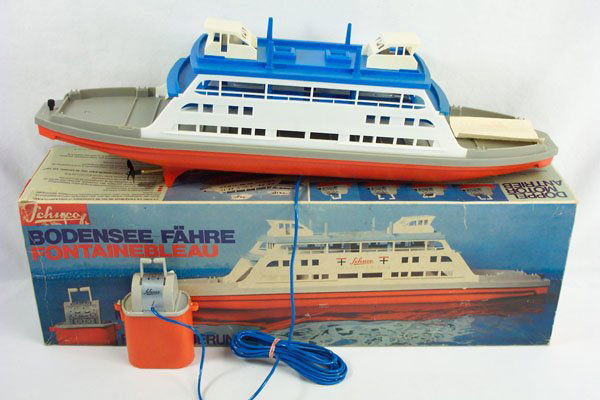1970's Schuco Remote Control Ferry Boat Boxed