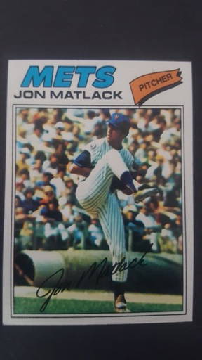 1977 Topps #440 Jon Matlack