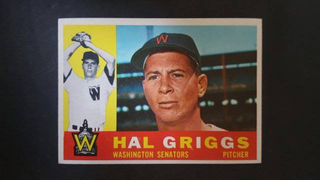 1960 Topps #244 Hal Griggs