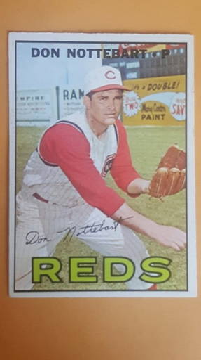 1967 Topps #269 Don Nottebart