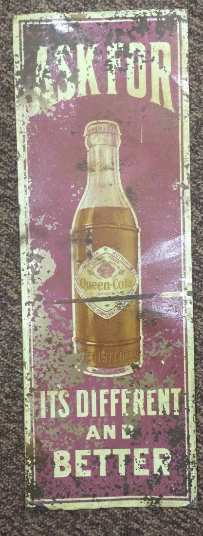 Very Rare Queen Cola Sign - Nov 04, 2016 | Abandoned Treasures in ...