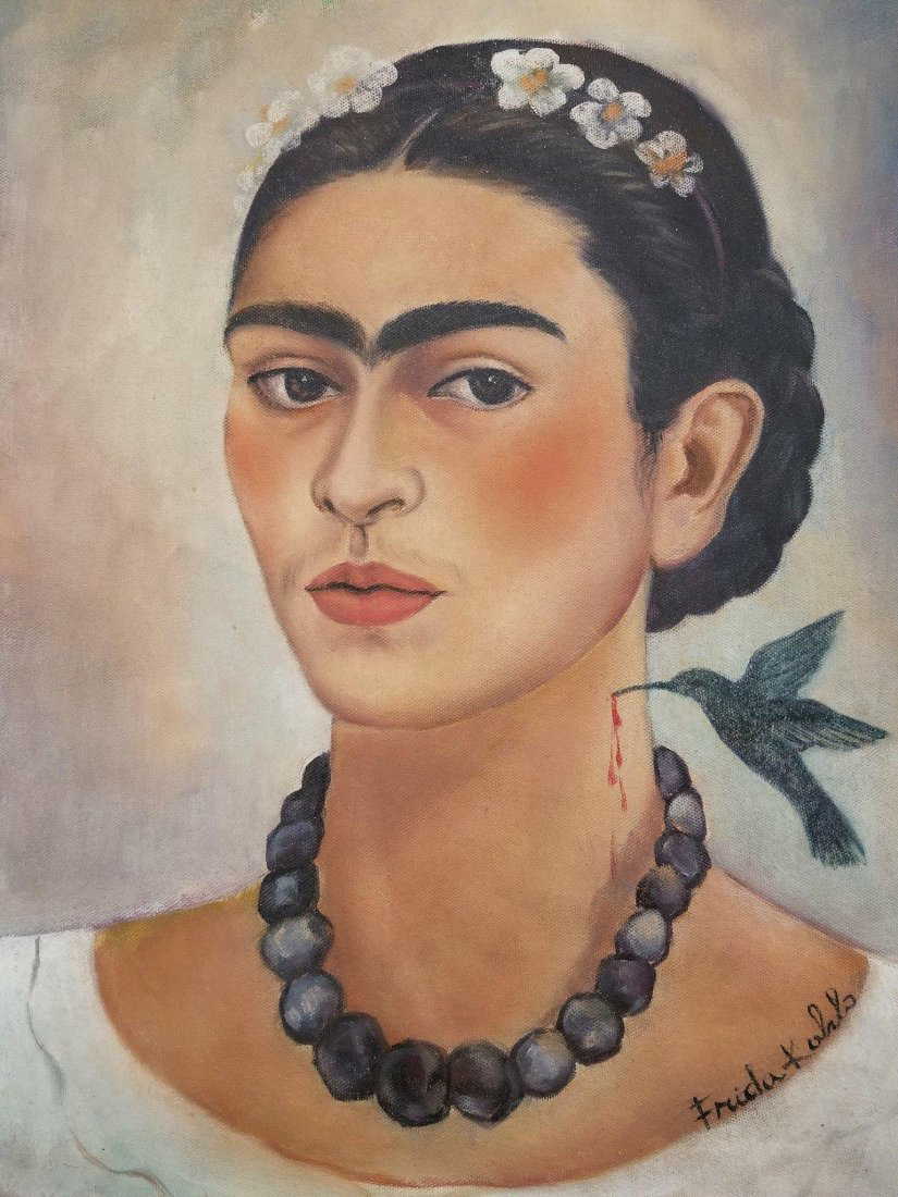 Frida Kahlo (1907-1954)Oil on canvas ,was aMexican Frida Kahlo (1907-1954)Oil on canvas ,was aMexican