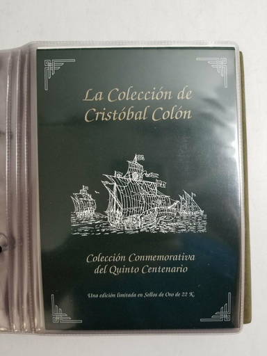 L Gold Stamp Of Cristobal Colon Collections