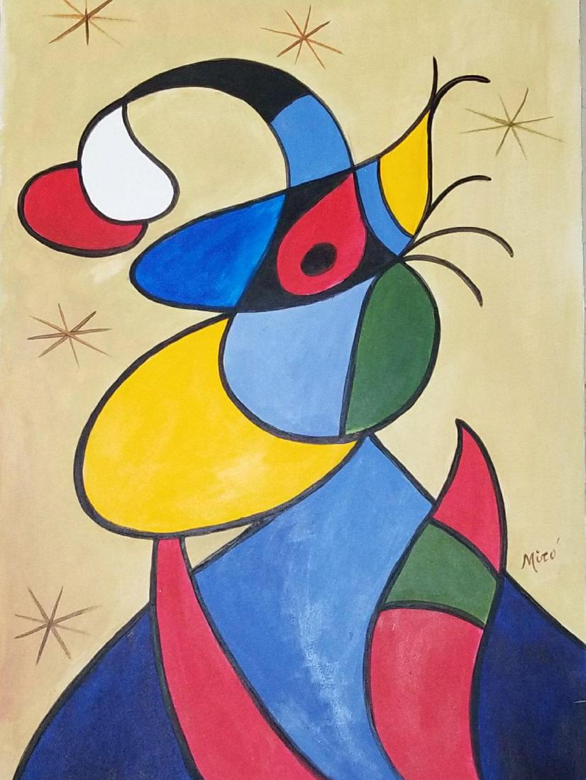 Joan Miro (1893-1983)- Spanish Painter, sculptor ad