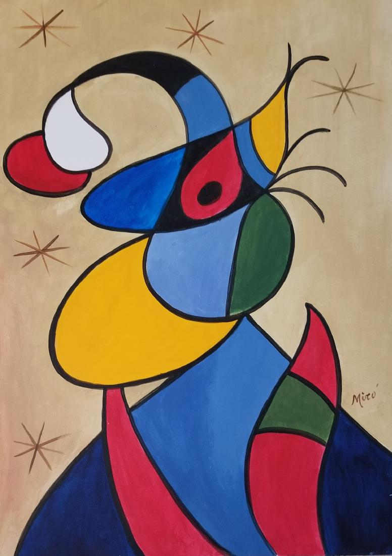 Joan Miro (1893-1983)- Spanish Painter, sculptor ad