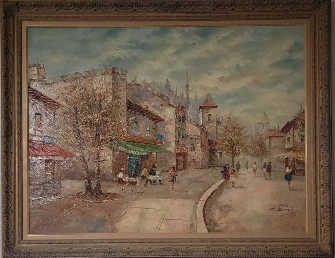 Louis Charles Basset (French b. 1948) Art in the Manner of ,has had ...