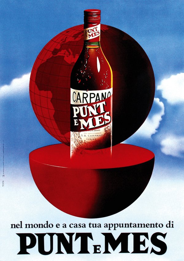Poster By Armando Testa Punt E Mes
