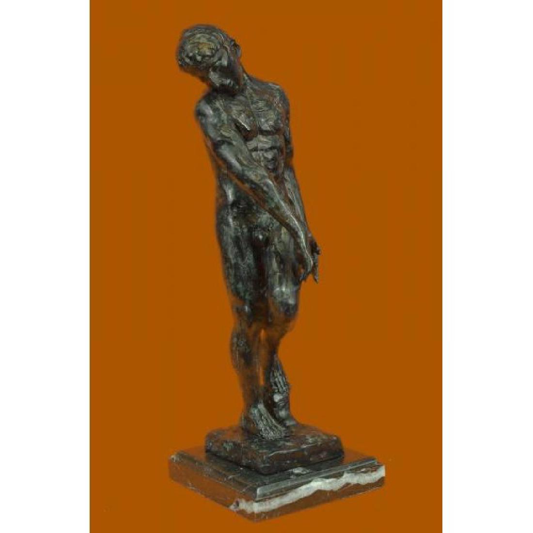 Auguste Rodin. Adam French Sculptor Classic Artwork
