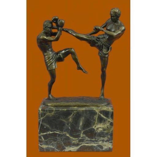 Kick Boxers Bronze Sculpture (#4703EB) on Jan 15, 2022 | House of ...