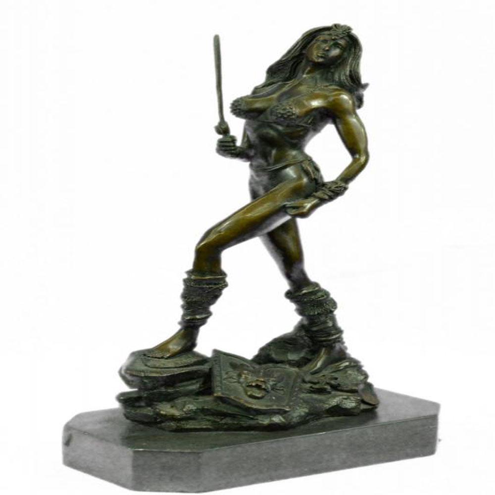 Sexy Nude Amazon Warrior Bronze Sculpture 3018eb On Mar 15 2022