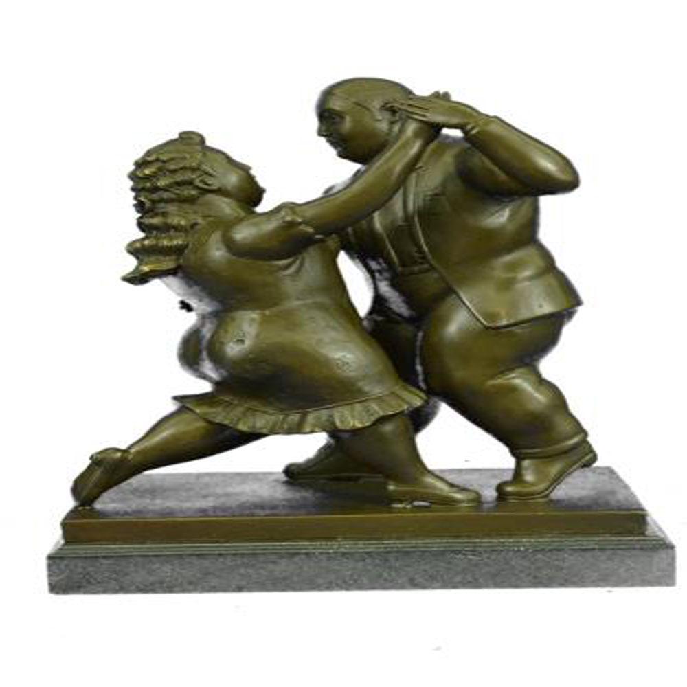 Dancing Couple Bronze Sculpture Auction