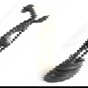 After Myron "discobolos" Bonded Marble Auction