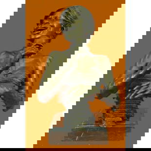 Winged Angel Bronze Sculpture Auction